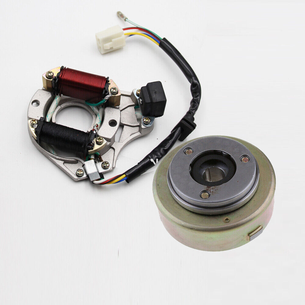 Magneto Stator Flywheel Rotor 50cc 90cc 110cc 125cc PIT PRO Quad Dirt ...
